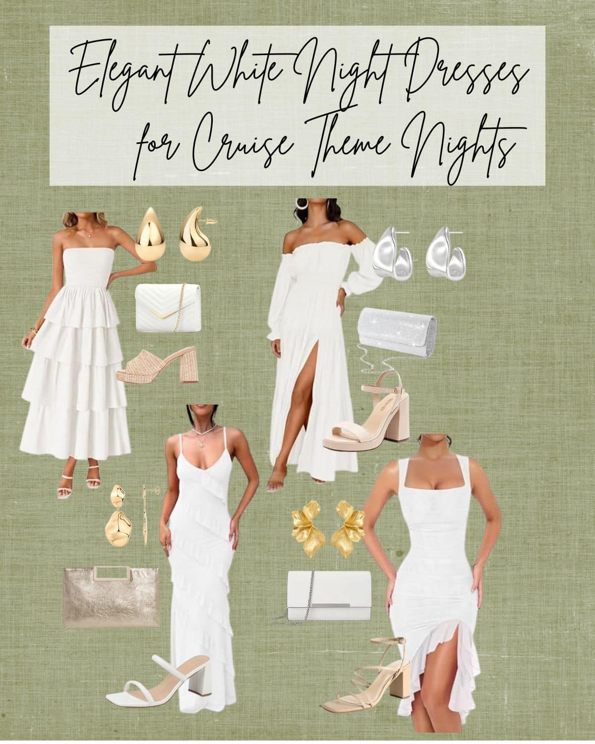 White Theme Night on a Cruise: What to Wear & How to Join the fun ...