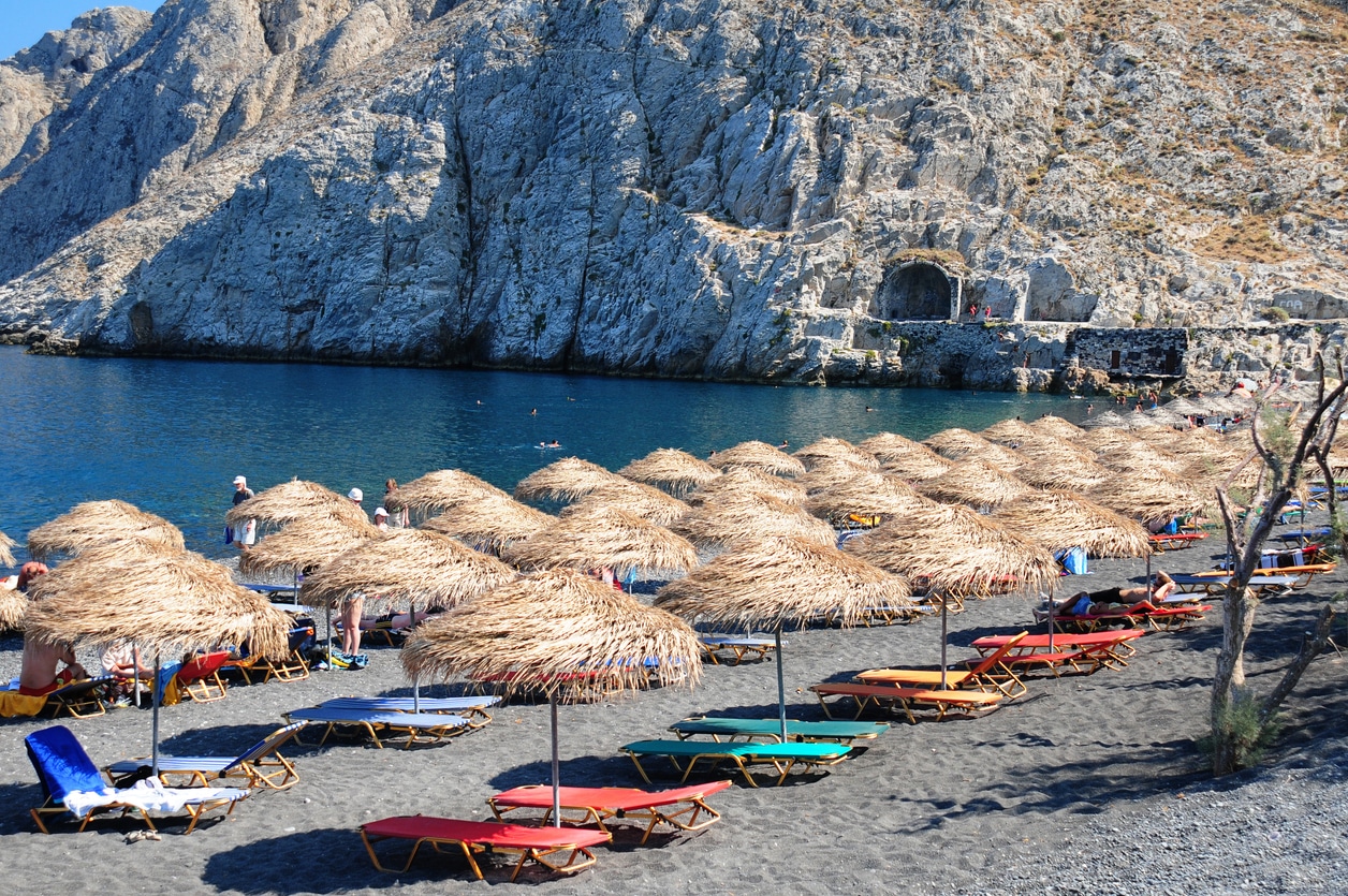 Top 10 Santorini Beaches Near the Cruise Port: Sand, Scenery, and ...