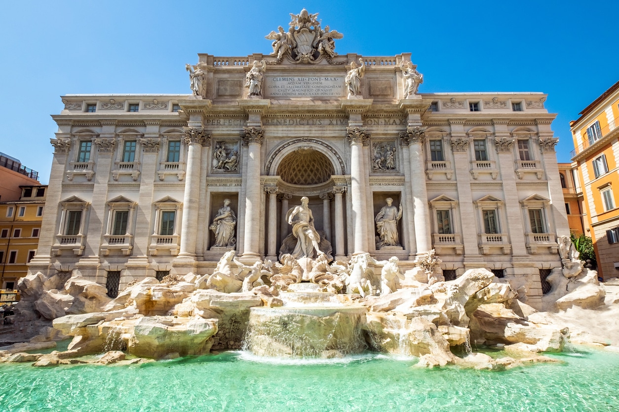 Trevi Fountain - Rome, Italy - Cruising to Sunshine