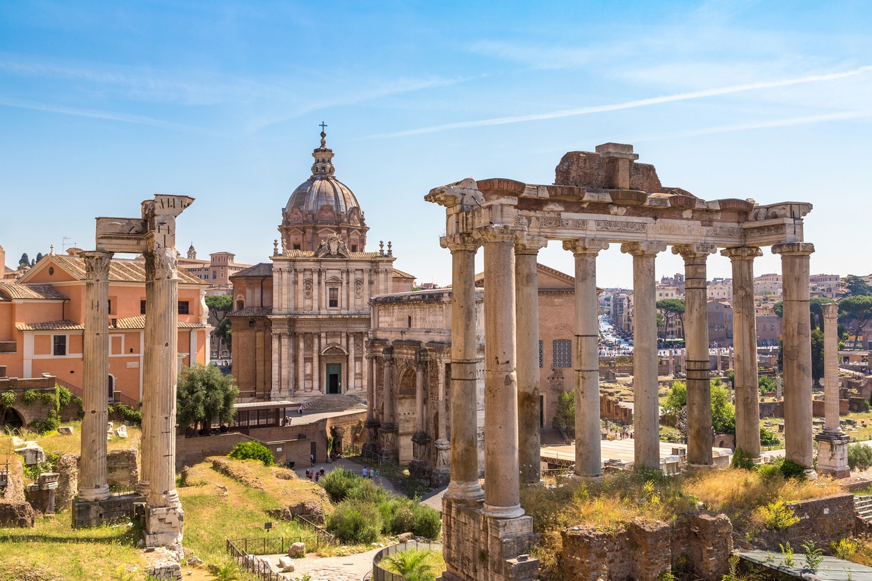 Roman Forum - Rome, Italy - Cruising to Sunshine