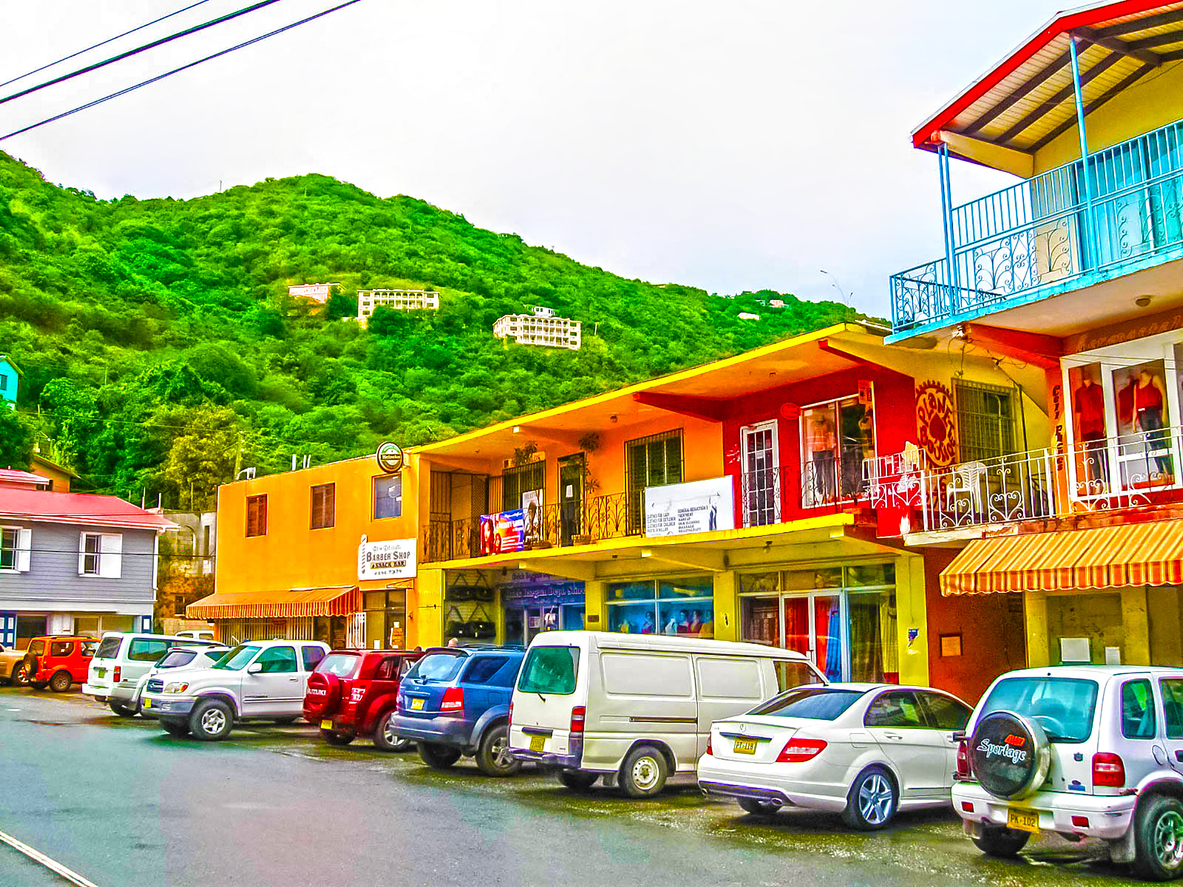 Road Town Shopping – Tortola - Cruising to Sunshine