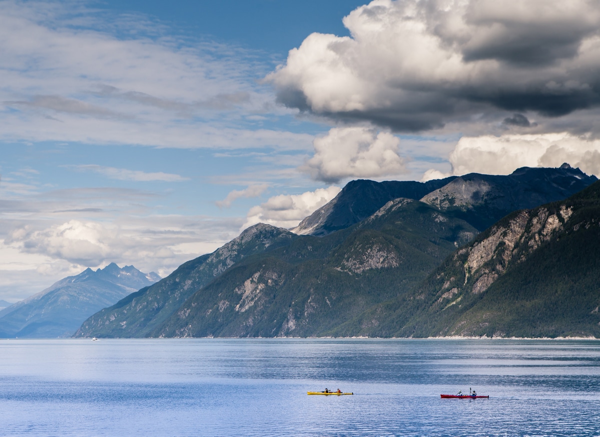 Kayaking Tour on the Lynn Canal – Haines, Alaska - Cruising to Sunshine